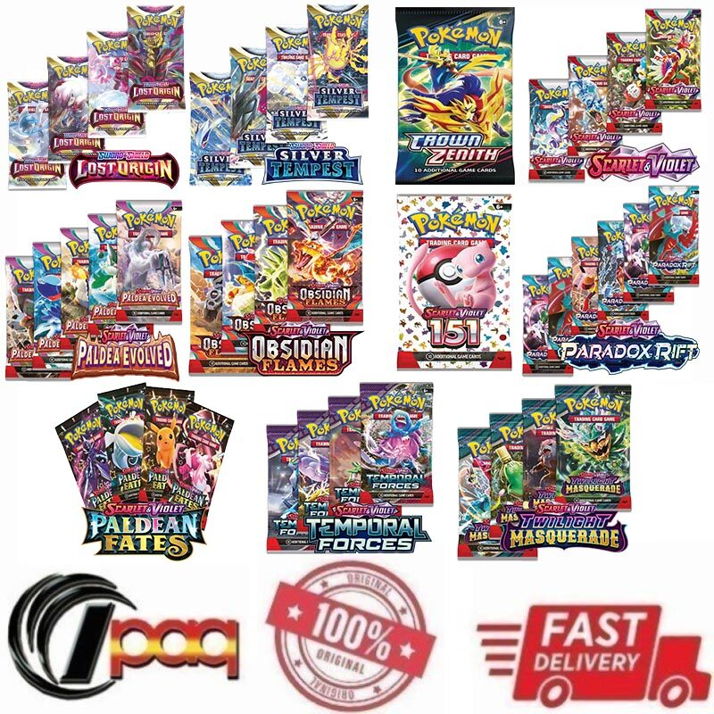 Comprehensive Pokémon TCG Collection: 25 Cards from Multiple Sets ...