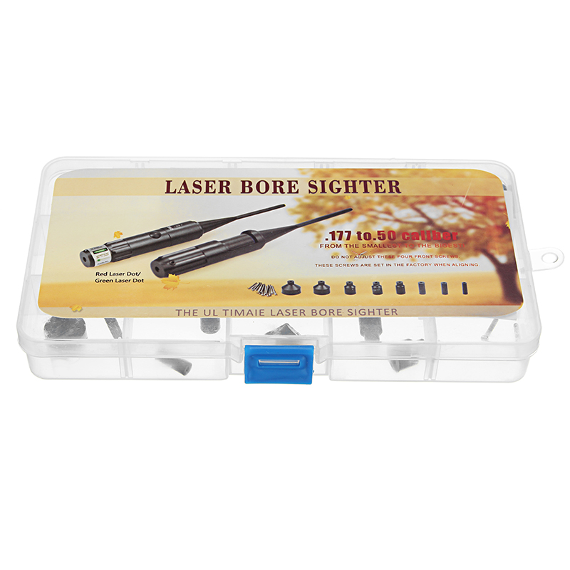8307 Green Laser Bore Sighter Laser Dot Sports Set for .177 tp .50 ...