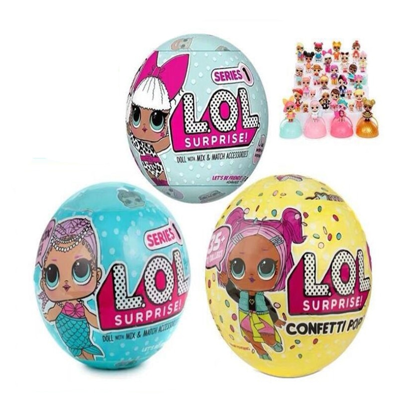 Cute LOL Gift Ball With Dolls and Accessories For Kids - F50900 | Daraz.pk