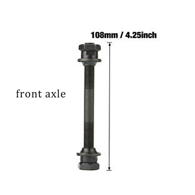 Bicycle Quick Release Axles Hollow Hub Shaft Lever Front 108mm Rear ...