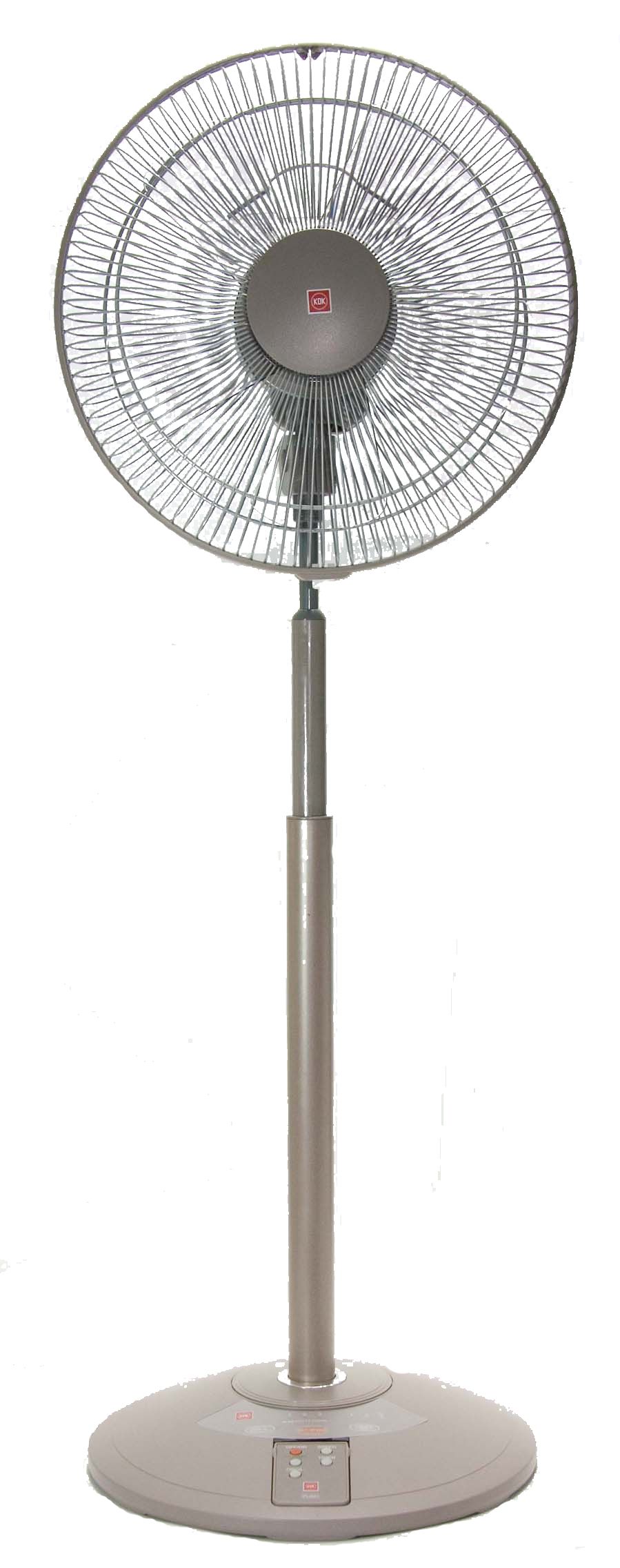 KDK N30NH Compact Stand Fan with Remote Control and Adjustable Height ...