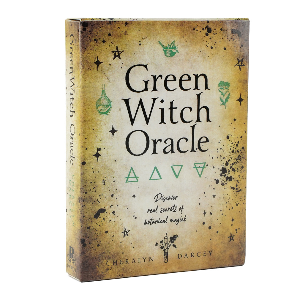 【Hot demand】【Hot demand】Green Witch Oracle Cards Tarot Cards Deck and ...
