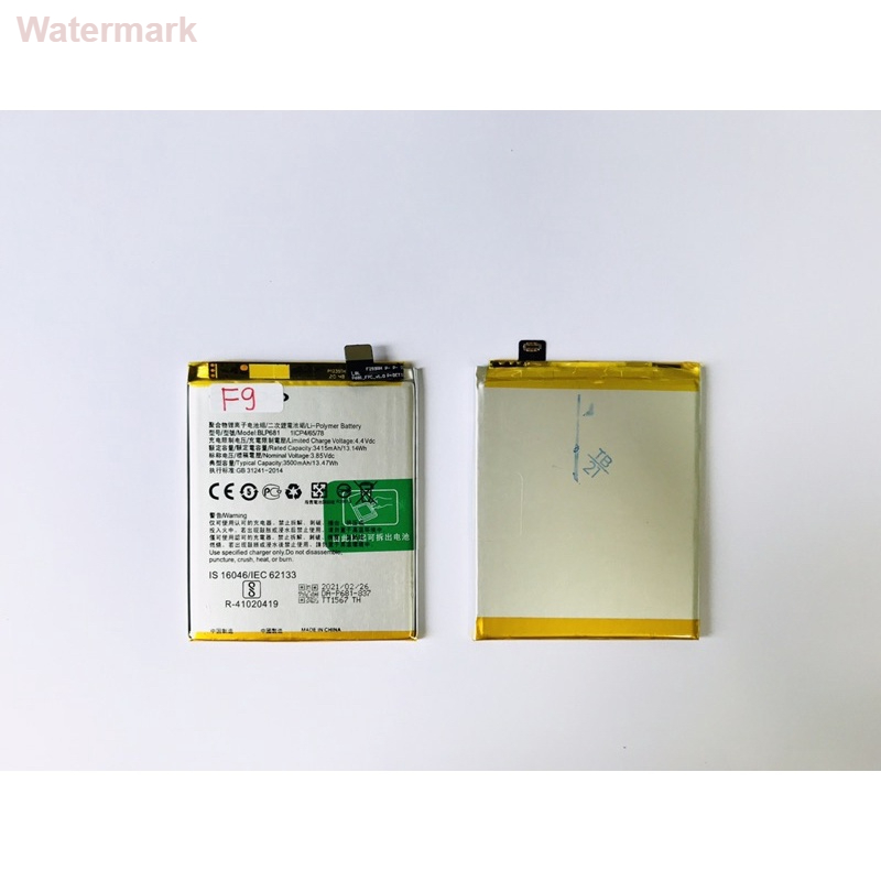แบตเตอรี่ OPPO F9 / R17 / Realme 2pro (BLP681) แบตงานแท้ รับประกัน 1 ปี ...