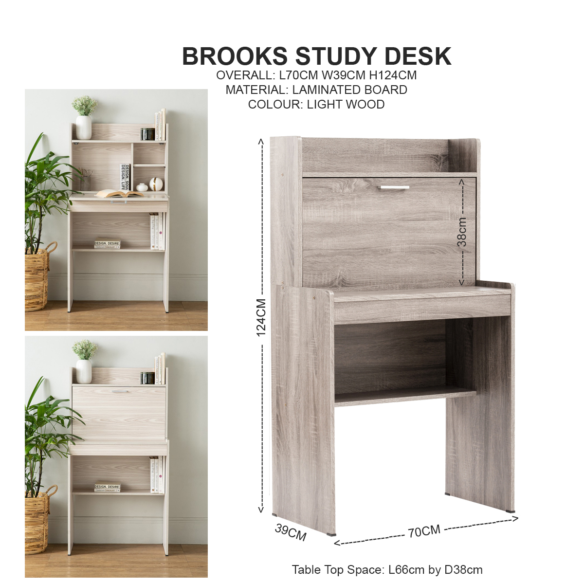 (Bulky) (SG READY STOCK) Study Table Desktop Home Office Desk Dressing ...