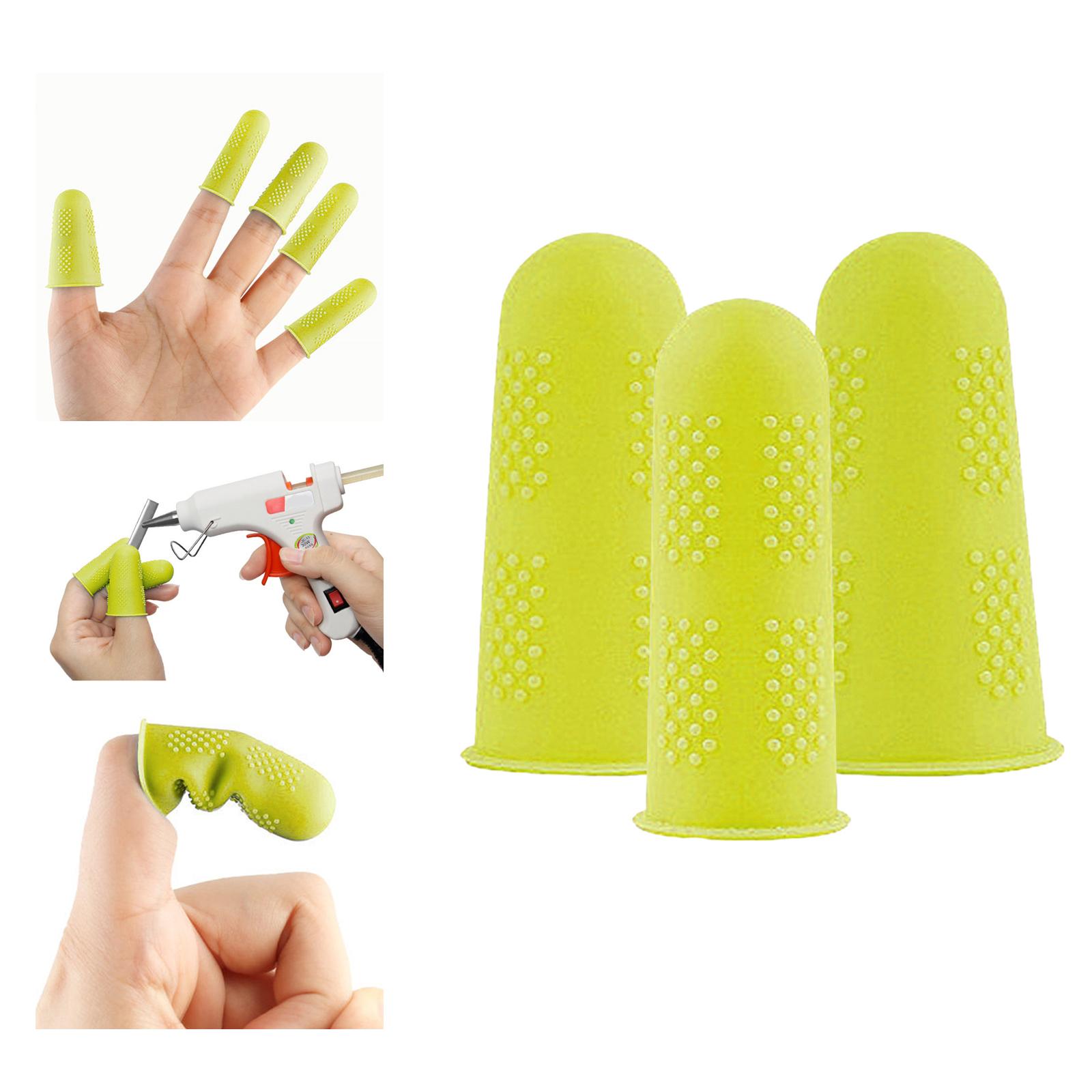 Dacina 3x Finger Thumb Cots Reusable for Sculpturing Portable Durable ...