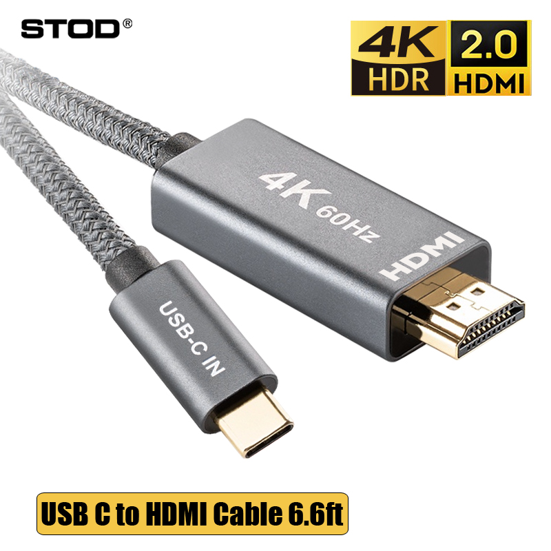 STOD สาย USB Type C เป็น HDMI,สาย Thunderbolt USBC เป็น HDMI USB-C HDMI ...