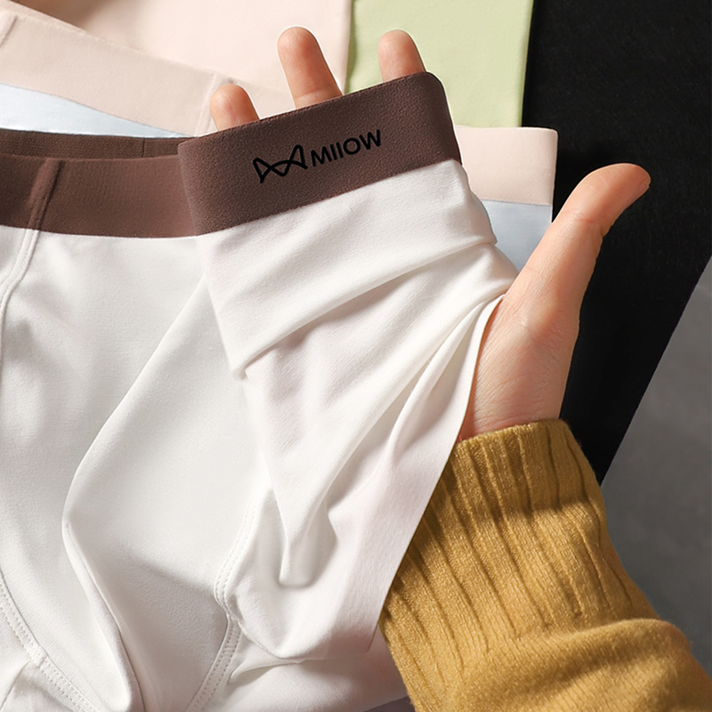 MiiOW 3Pcs Hot Nylon Man Underwear Boxer Men Panties Hip Raise Cueca Men Underpants Boxers ...