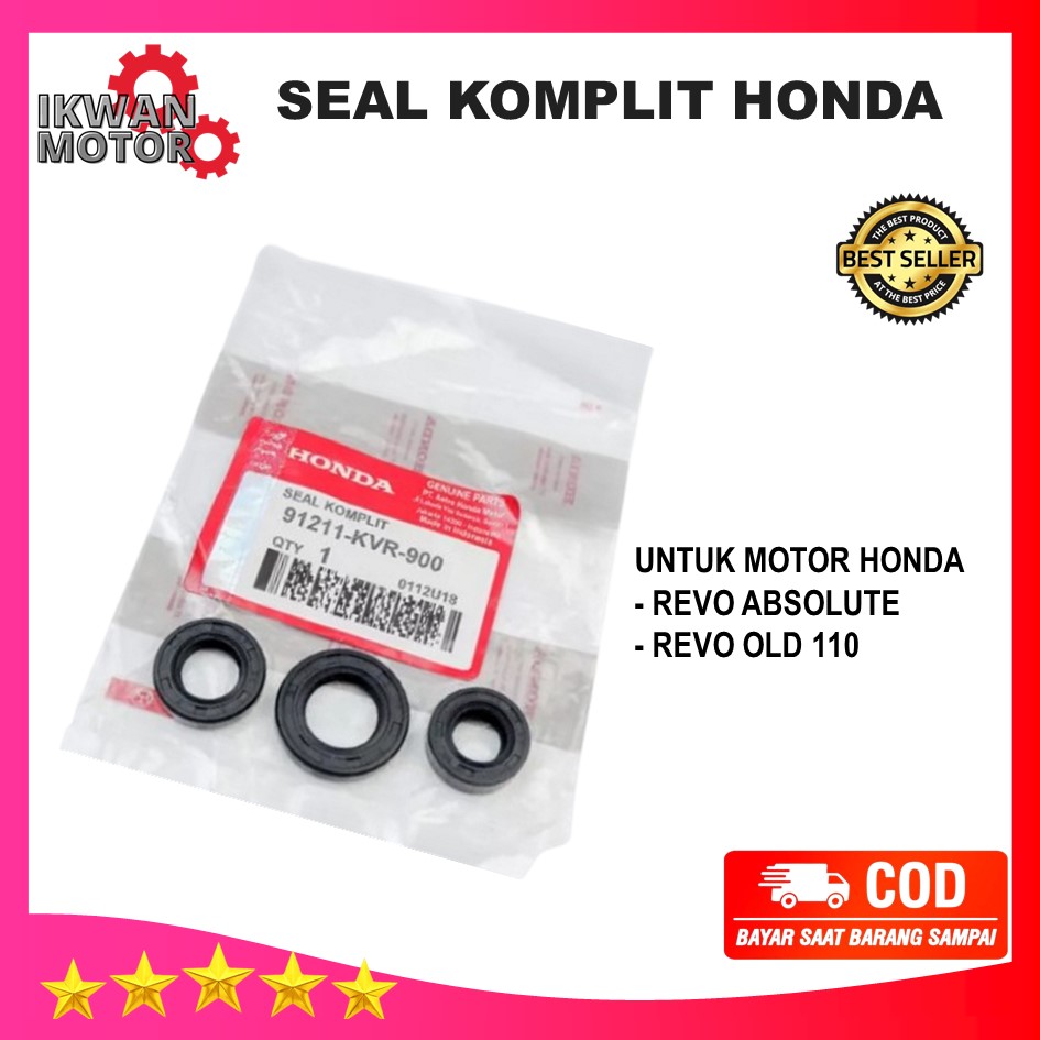 Seal Komplit Honda Revo Absolute / Sil Gear - Sil Overan - Sil Selah ...