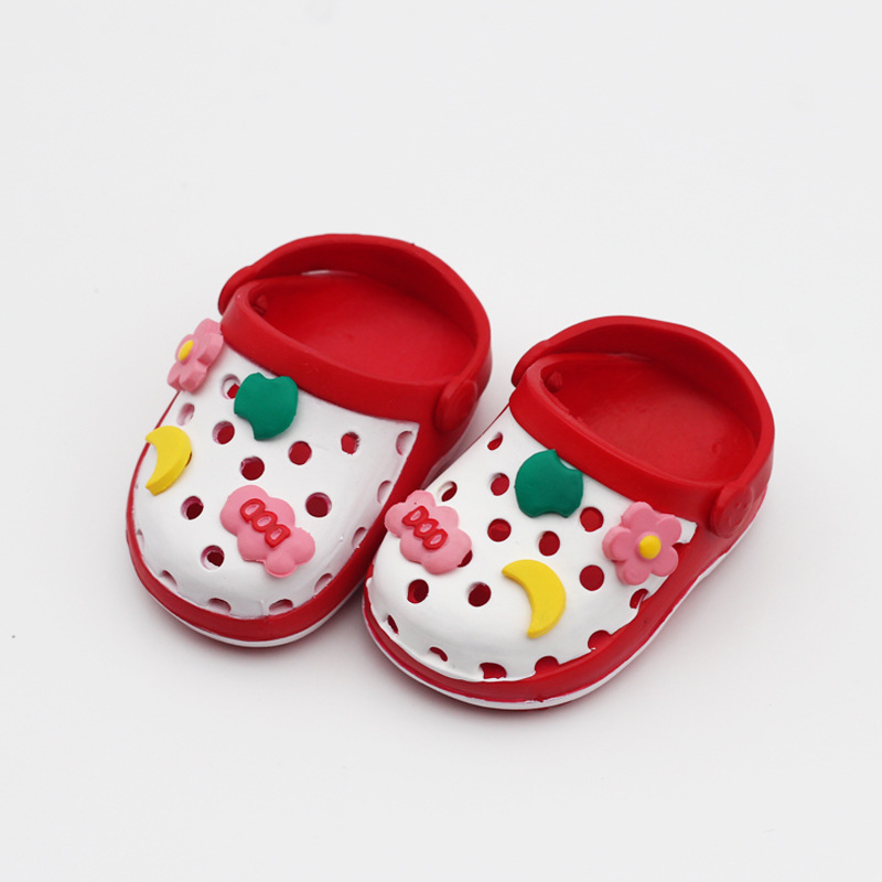 SF Cute Labubu Dolls Slippers Crocs Shoes Doll Accessories For 20cm ...