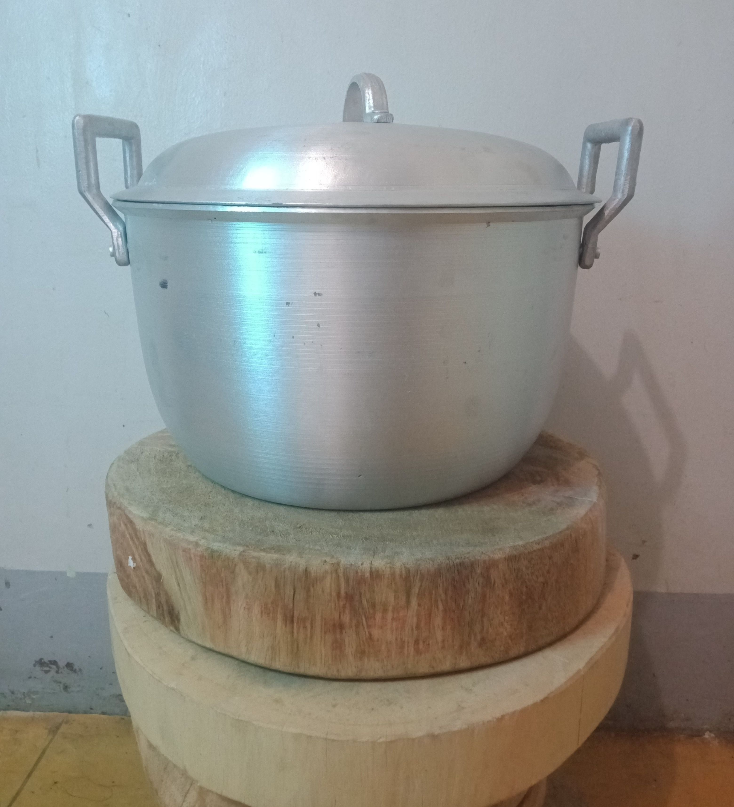 EXTRA SIZE KALDERO HEAVY DUTY With DOUBLE HANDLE/ D- 25.5CM H-16CM ...