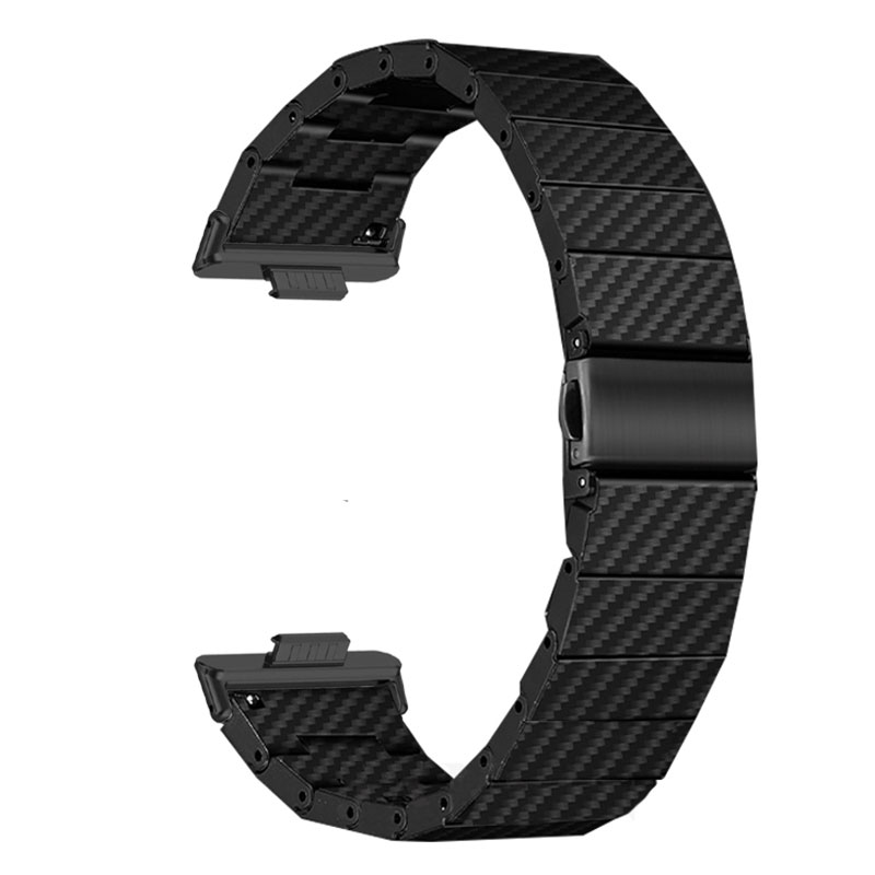 สาย สำหรับ Huawei Watch Fit 3 สายนาฬิกาข้อมือคาร์บอนไฟเบอร์ สําหรับ