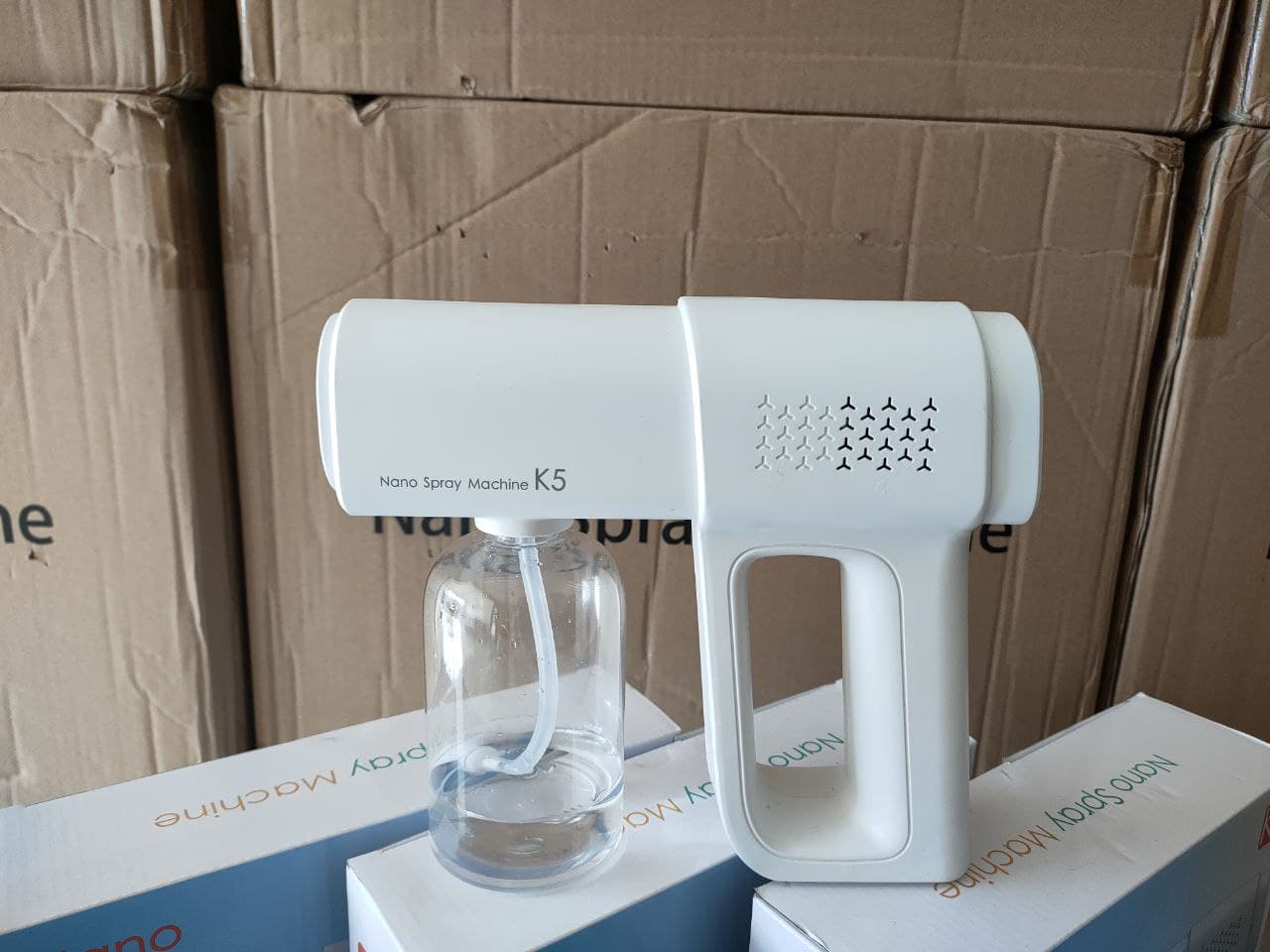 Sanitizer Spray Machine Gun Spray K5 380ml Nano Spray Gun Sanitizer ...