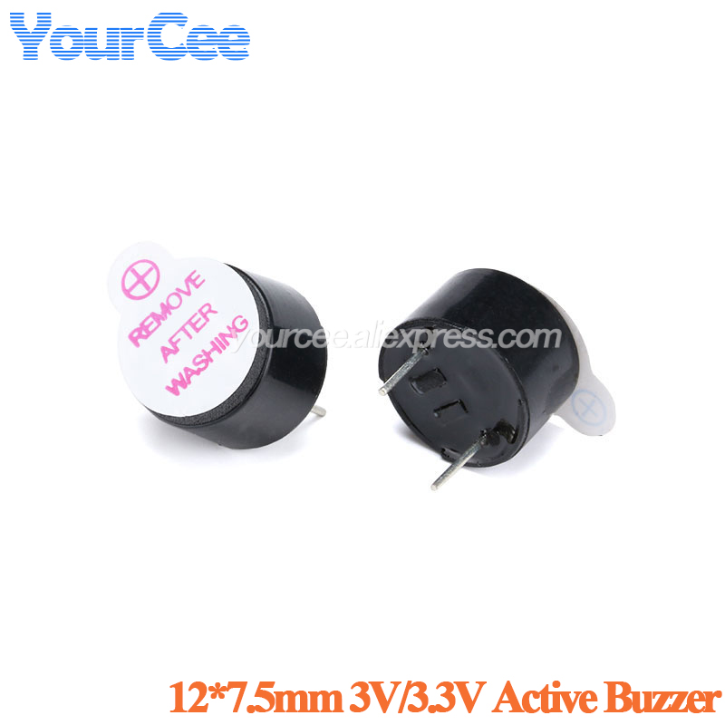 10pcs/5pcs Mini Active Buzzer 3V 5V 12V 24V 0905 9*5.5mm 4.2mm 12*6.5mm 7.5mm 9.5mm ...