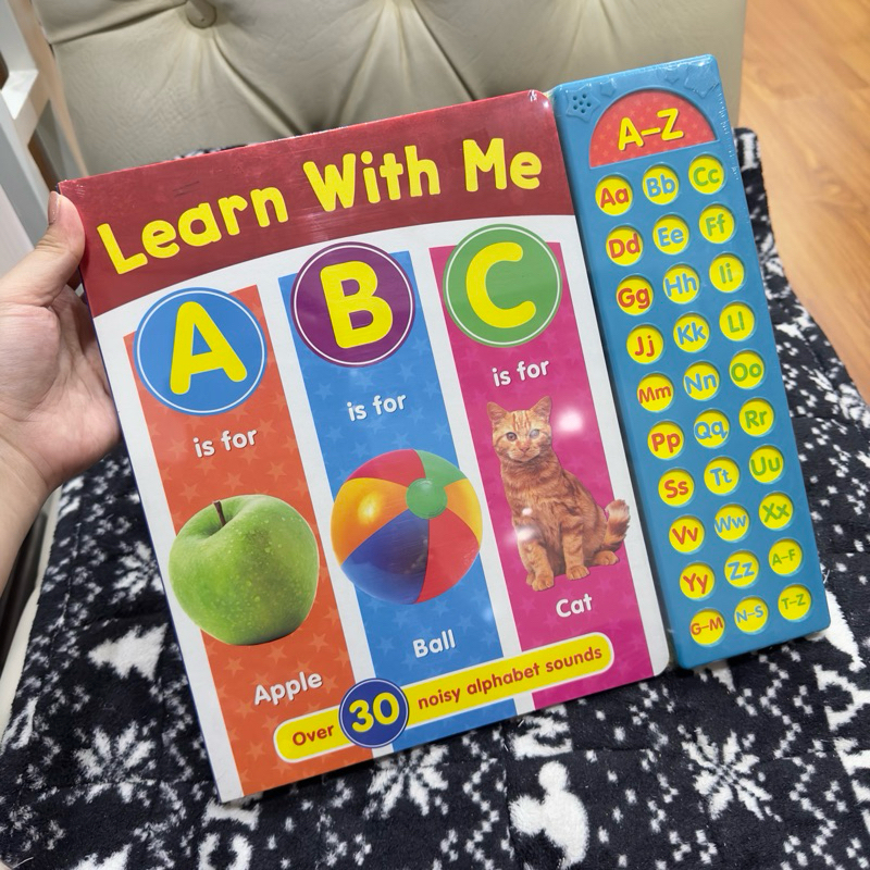 LEARN WITH ME ABC BIG SOUND BOOK | Lazada PH