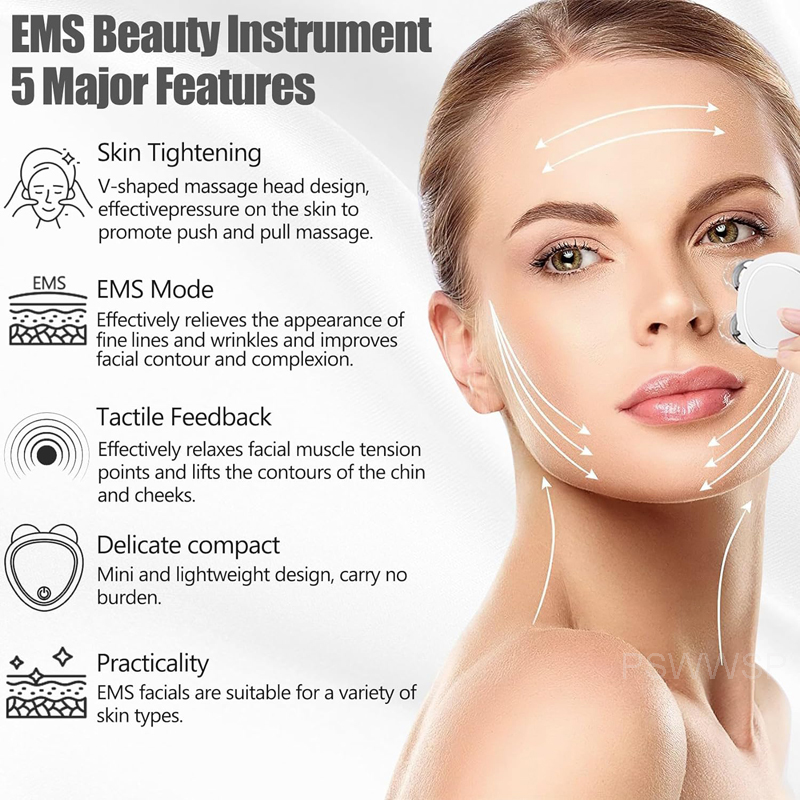 Aweisuan High Quality Electric Face Lift Roller Massager For Face EMS ...