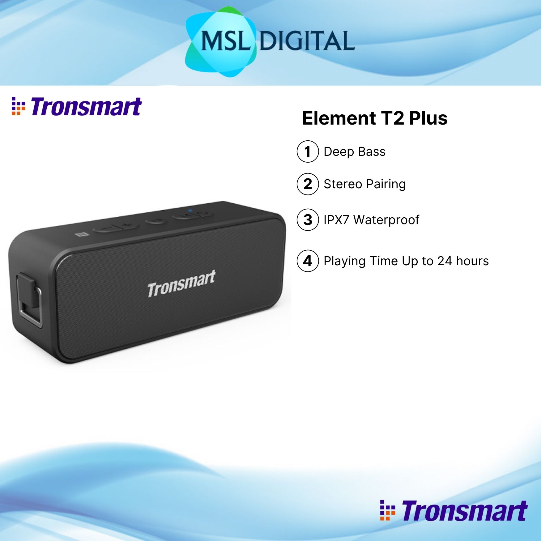 [PROMO 5.5] Tronsmart Element T2 Plus / Tronsmart T2 Plus Portable ...