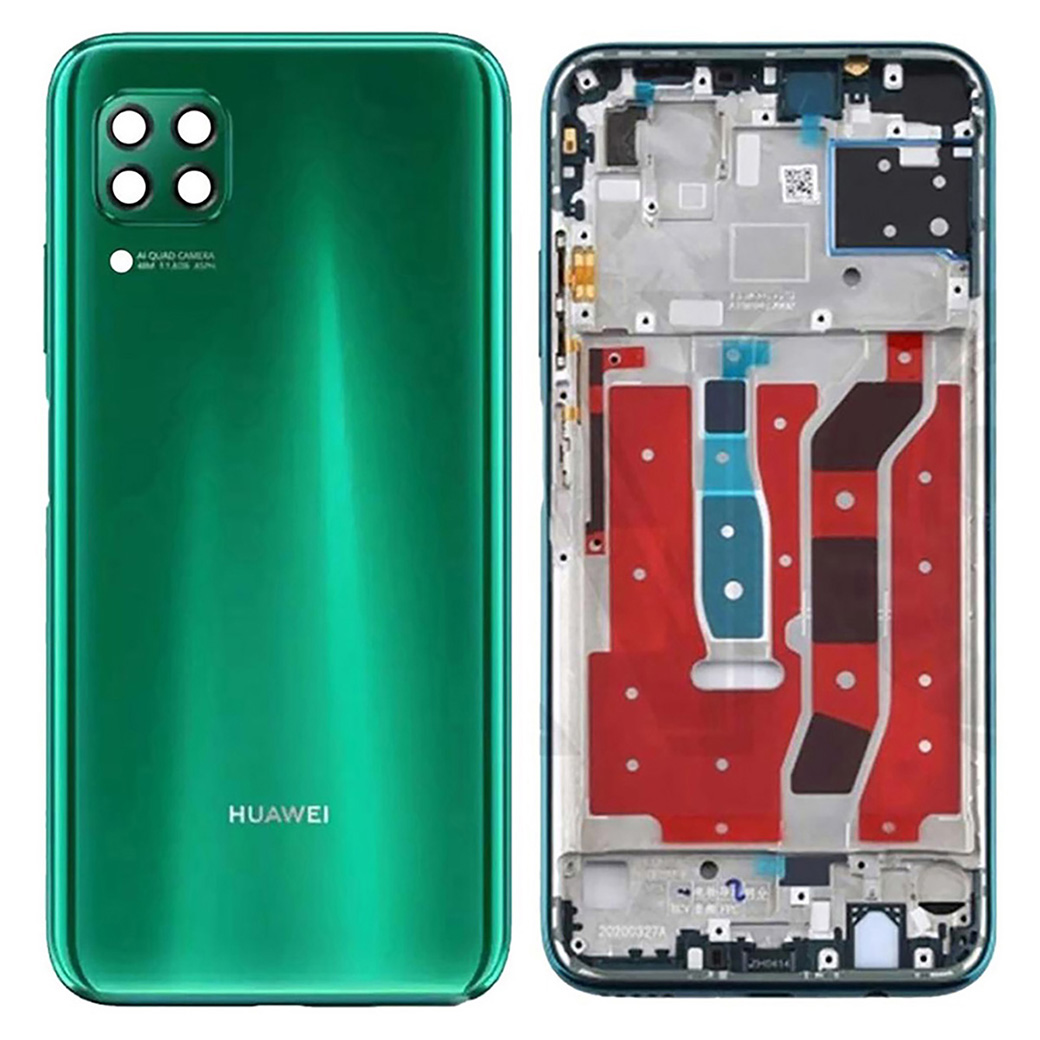 Huawei Nova 7i Middle Frame Housing with Power Volume Buttons & Camera ...