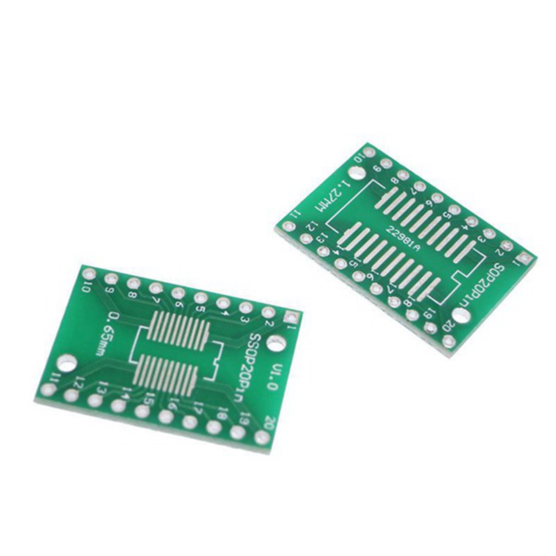 35Pcs PCB Board Kit SMD Turn to DIP SOP MSOP SSOP TSSOP SOT23 8 10 14 ...