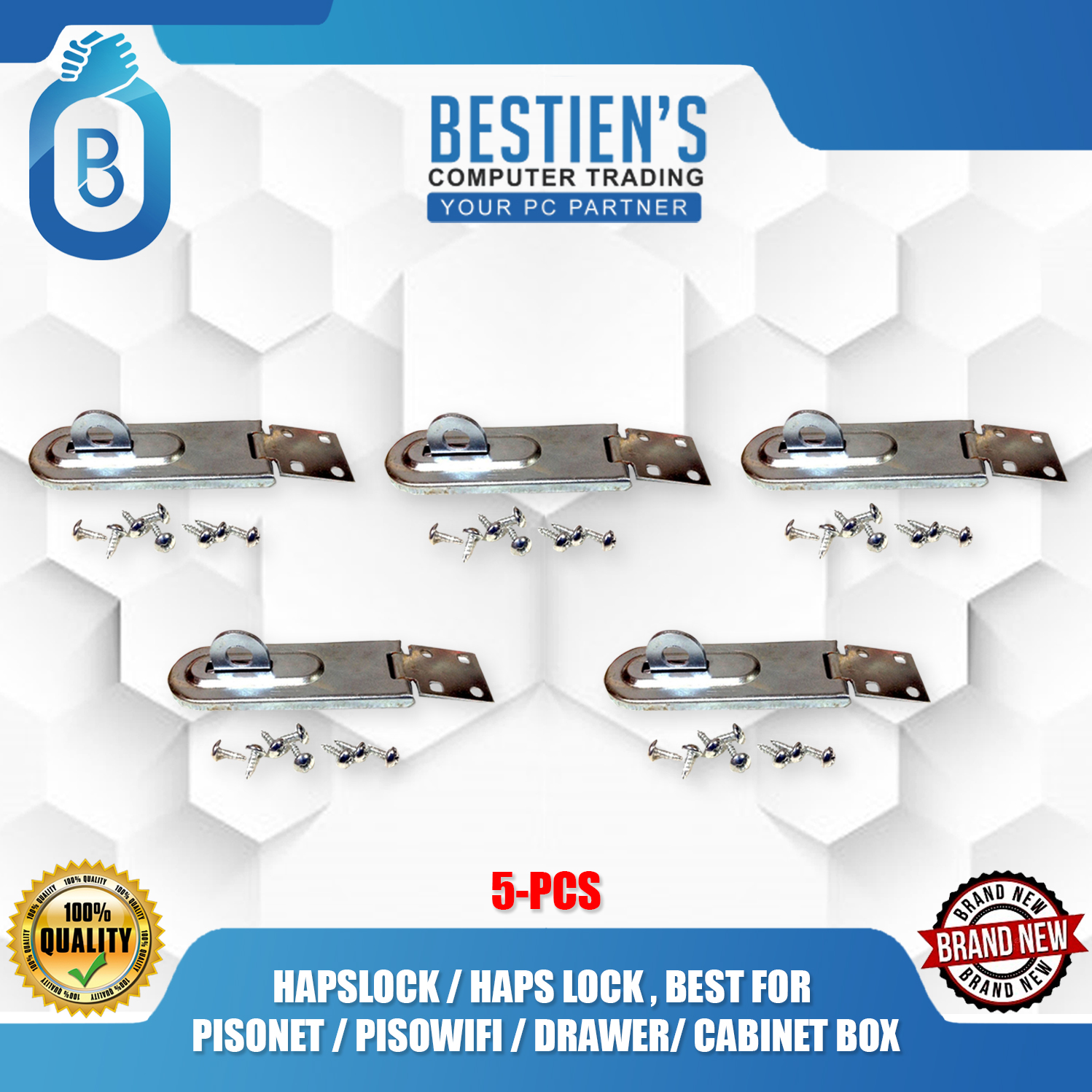 HAPSLOCK / HAPS LOCK , BEST FOR PISONET / PISOWIFI / DRAWER/ CABINET ...