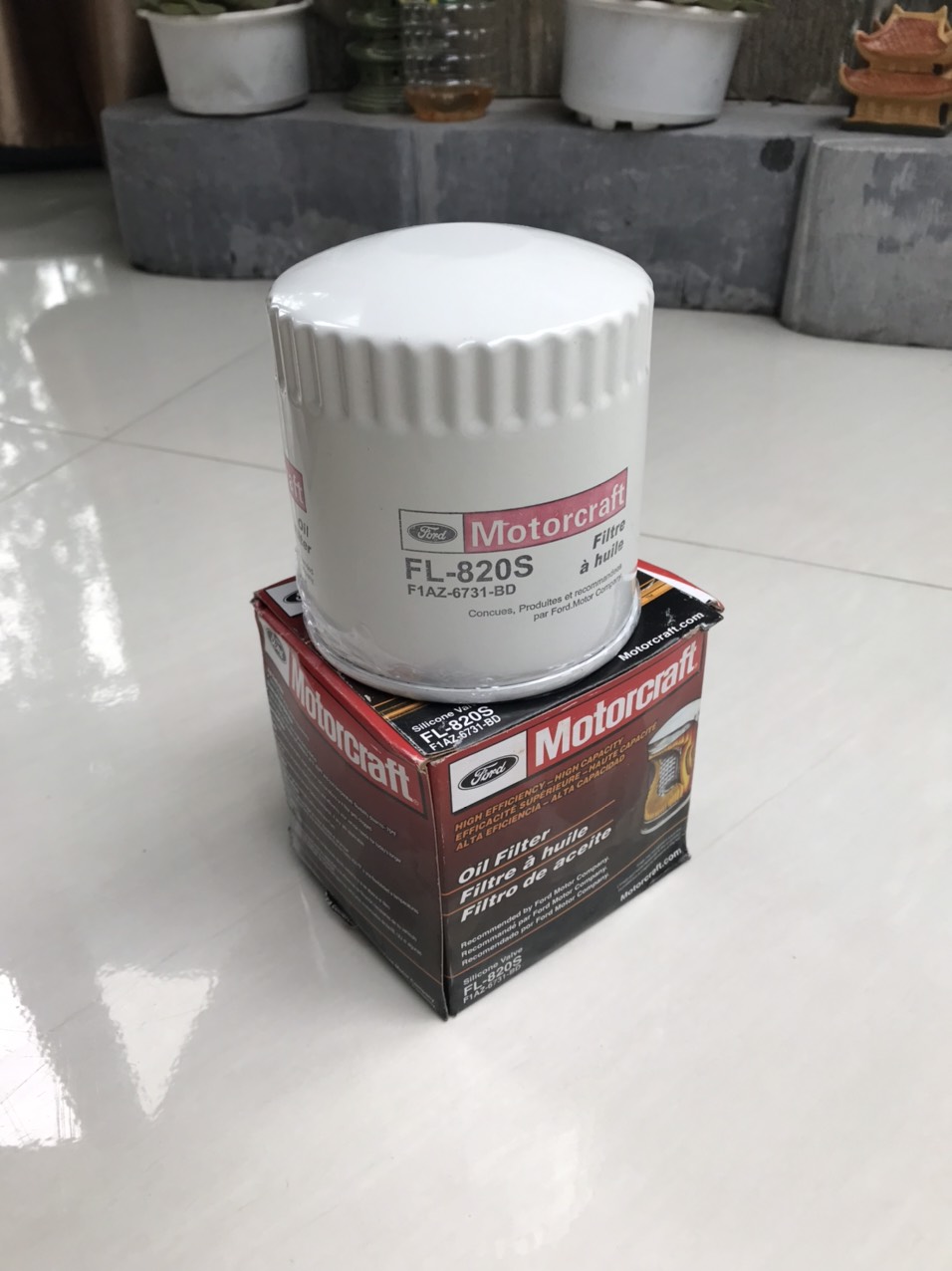 Lọc nhớt (chính hãng) Ford ranger, Everest, Mazda BT50 ( đời 2013 đến ...