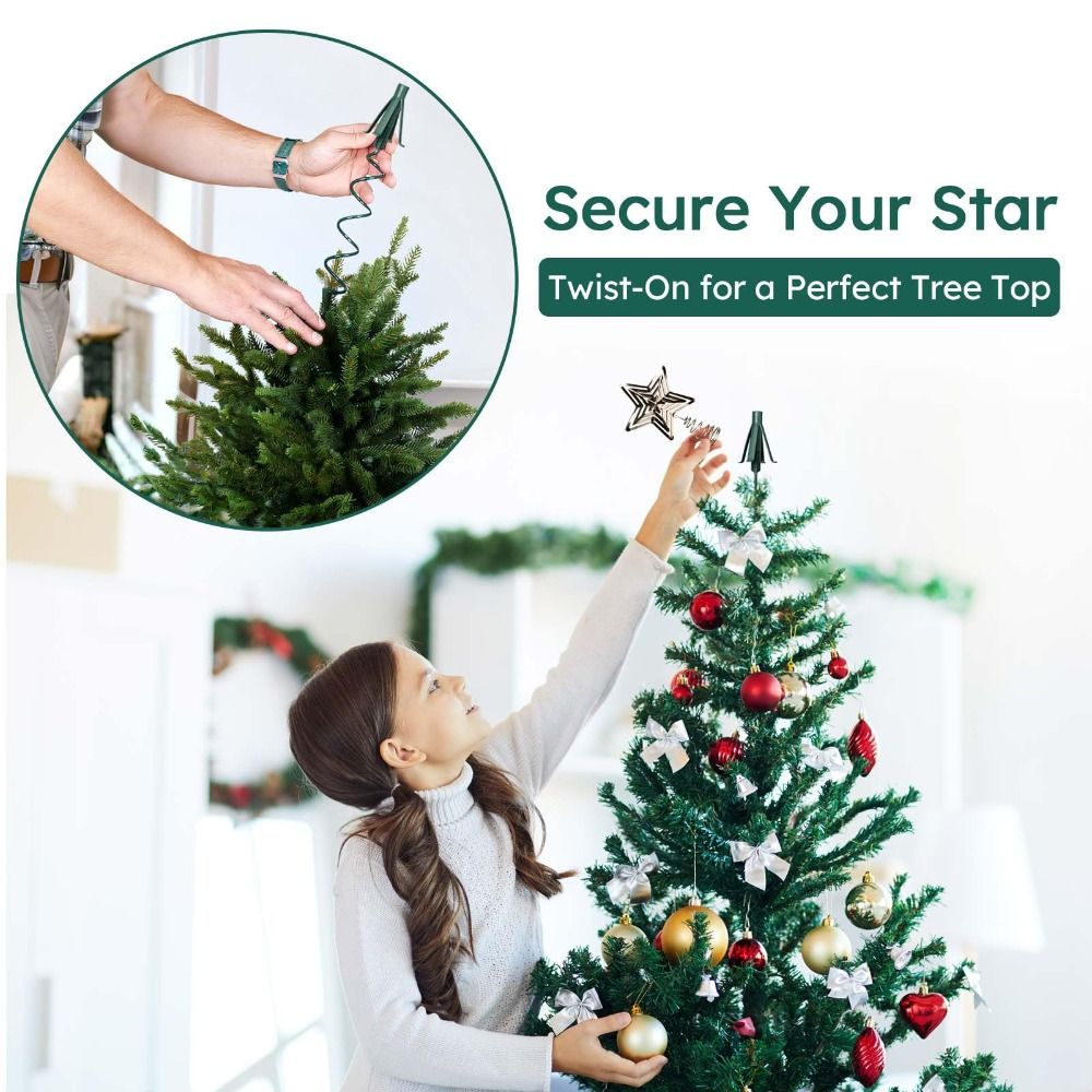 Adjustable Parts Universal Design Christmas Tree Topper Stand ...