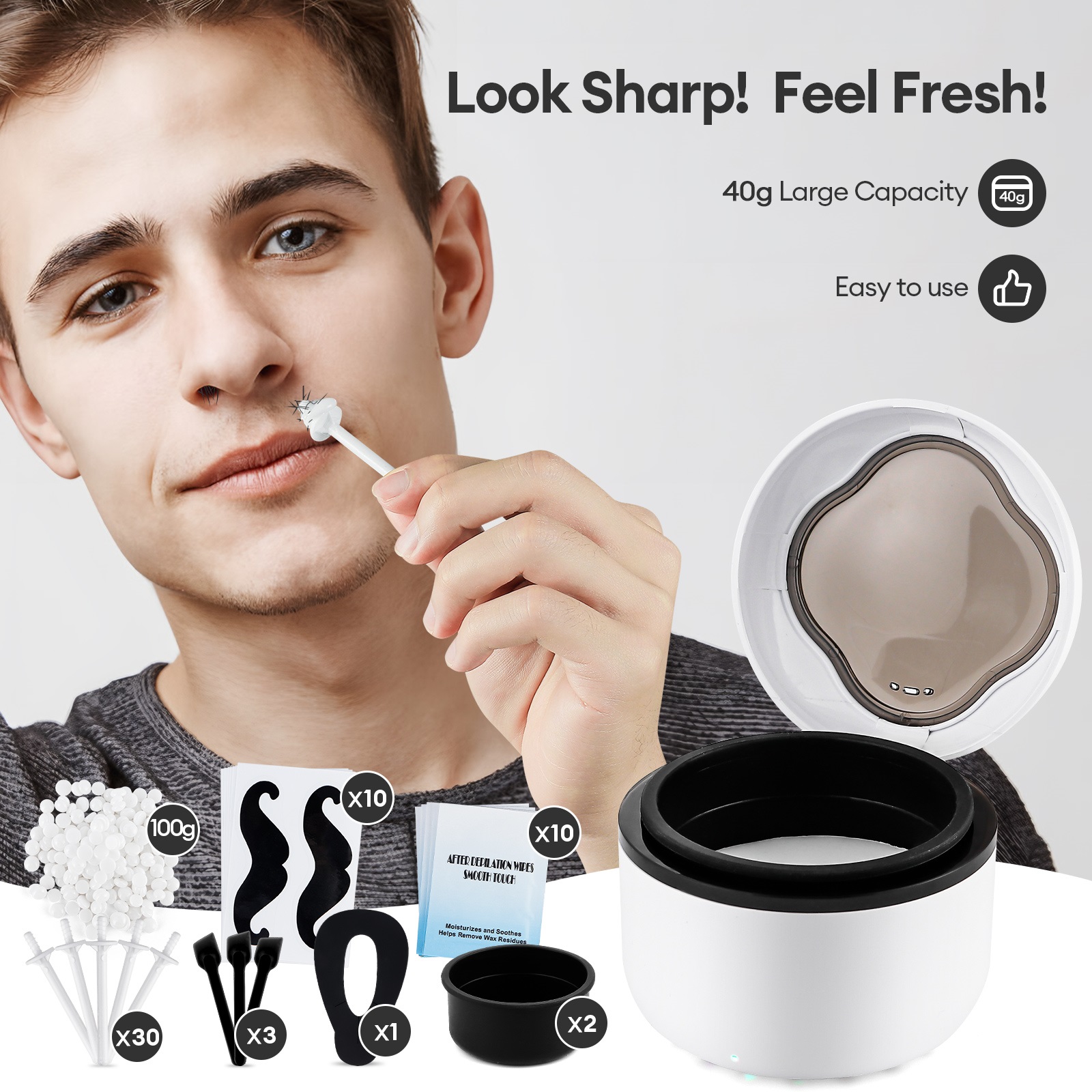 【Hot demand】 Mini Wax Melting Machine for Hair Removal with Wax Beans ...