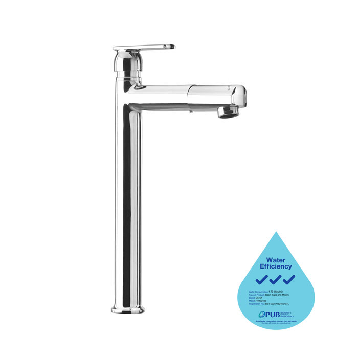 CERA Titanium Long Neck Tap | Lazada Singapore