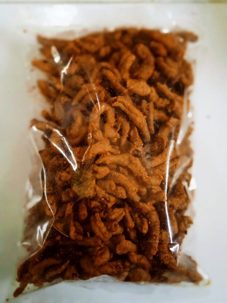KERIPIK USUS AYAM PEDAS KEMASAN 200GRAM / ENAK GURIH RENYAH / SNACK ...
