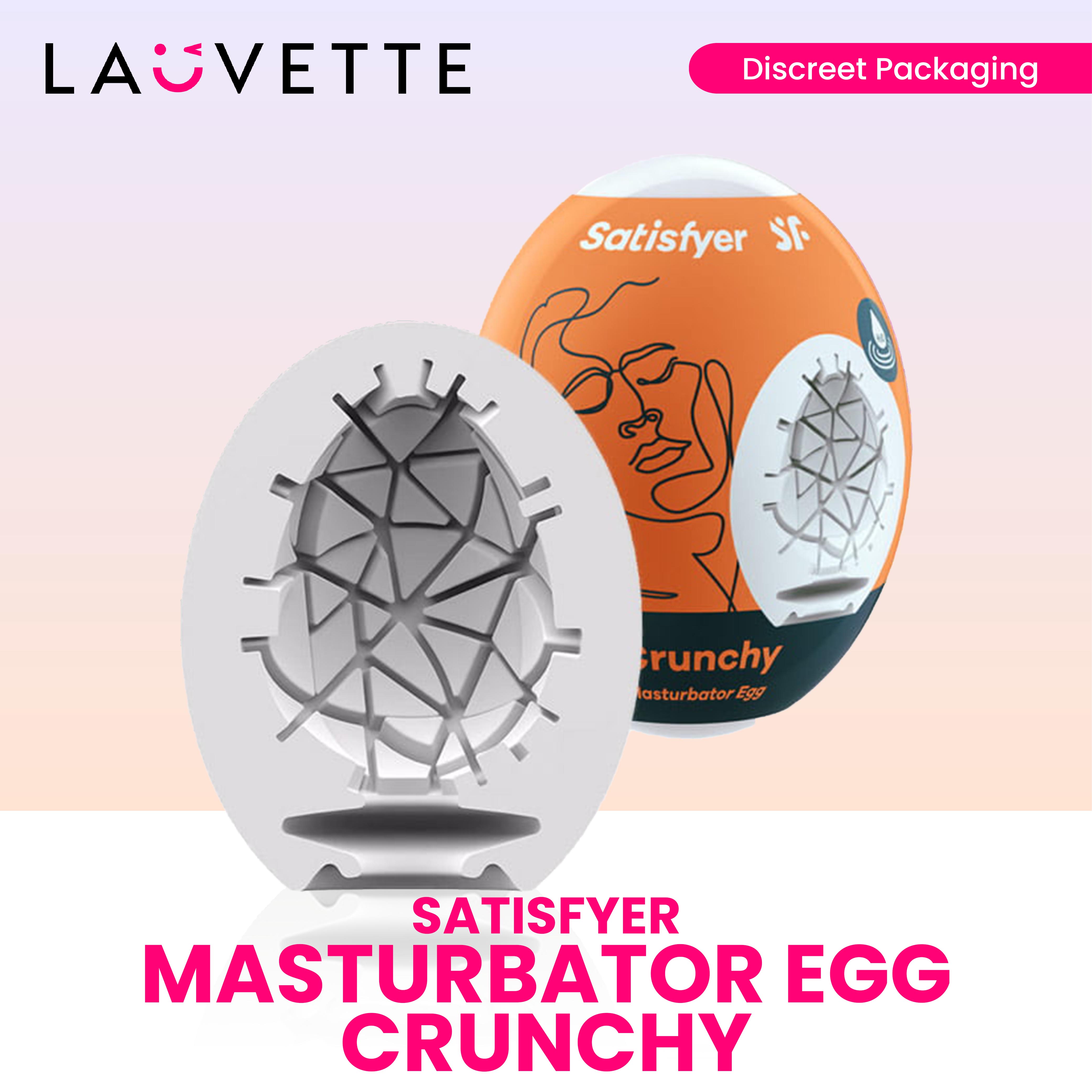 Satisfyer Masturbator Egg Crunchy | Lazada PH