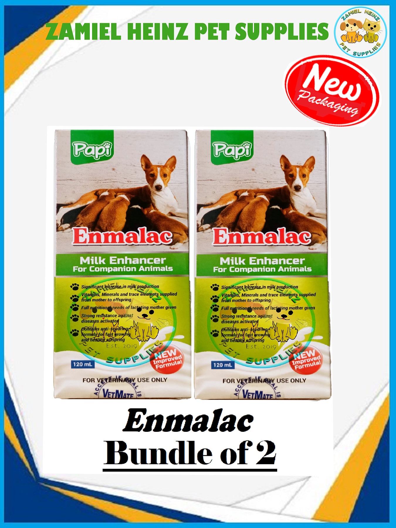 ENMALAC Milk Enhancer (for Companion Animals) (Bundle of 2pcs) | Lazada PH
