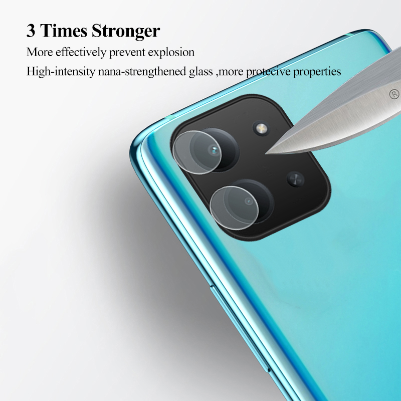 2Pack For Redmi 15C Screen Protector Tempered Glass Film + Lens Camera ...