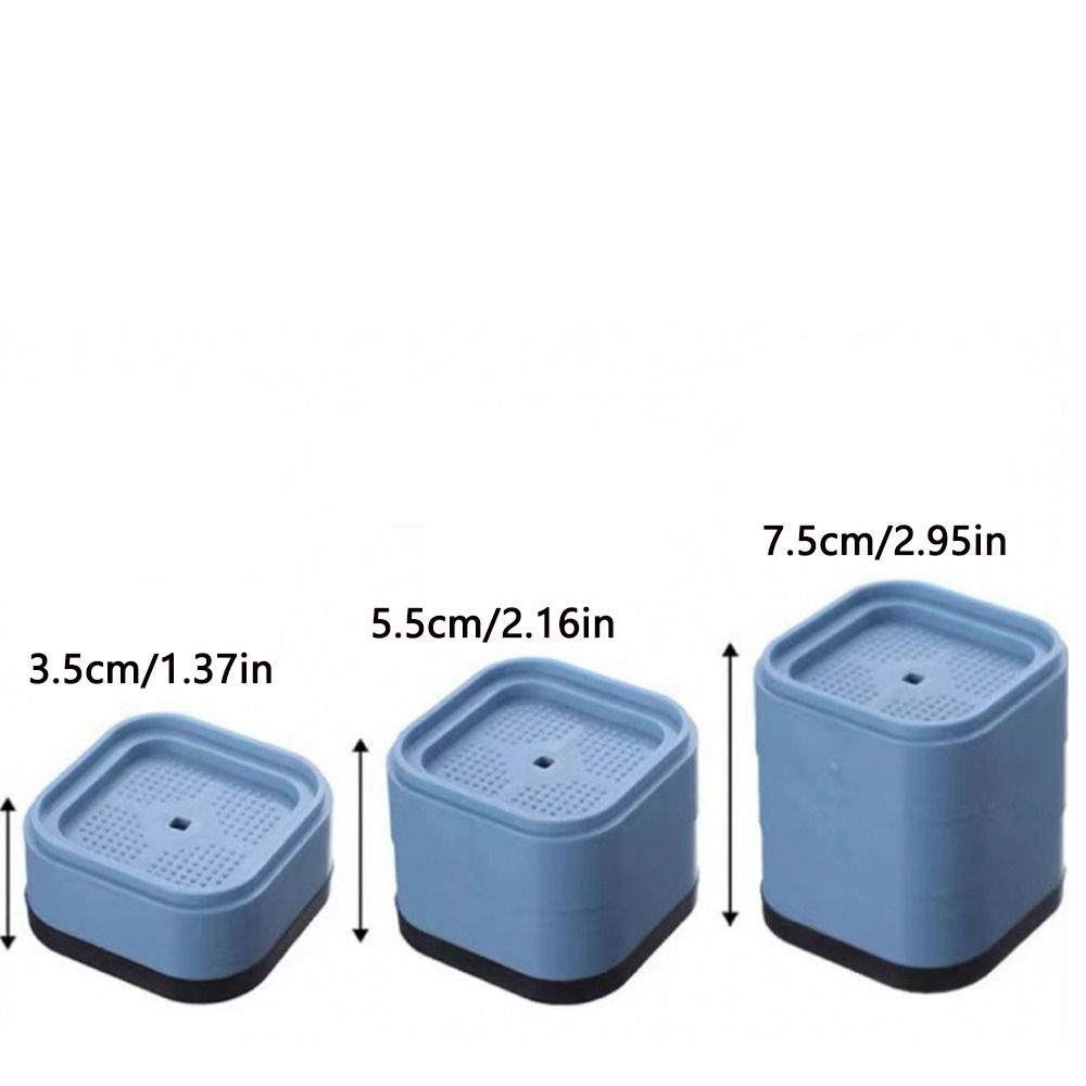 Anti Vibration Universal Leg Base Feet Legs Mat Refrigerator Support ...