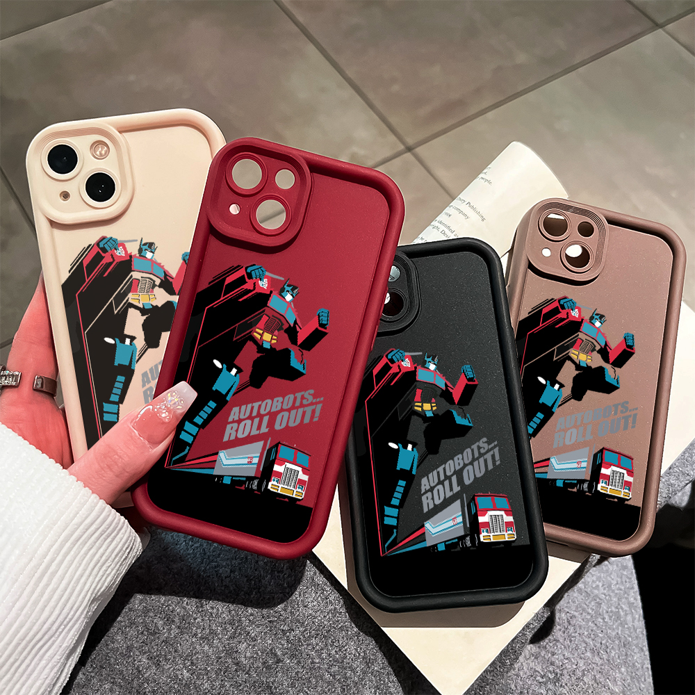 UCUC for Redmi A1 A2 Back Cover Transformers Soft Silicone Square ...