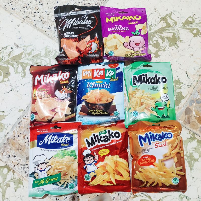 Mikako Snack 1 pack isi 10 pcs | Lazada Indonesia