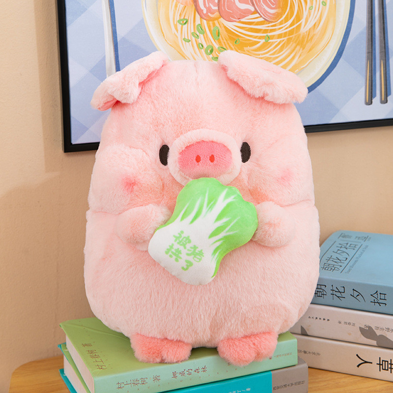 Pluck COD ตุ๊กตาหมู ของเล่นตุ๊กตาน่ารัก นุ่มนิ่มสุดๆ ตุ๊กตาโยนหมอน ของขวัญสำหรับเด็ก | Lazada.co.th