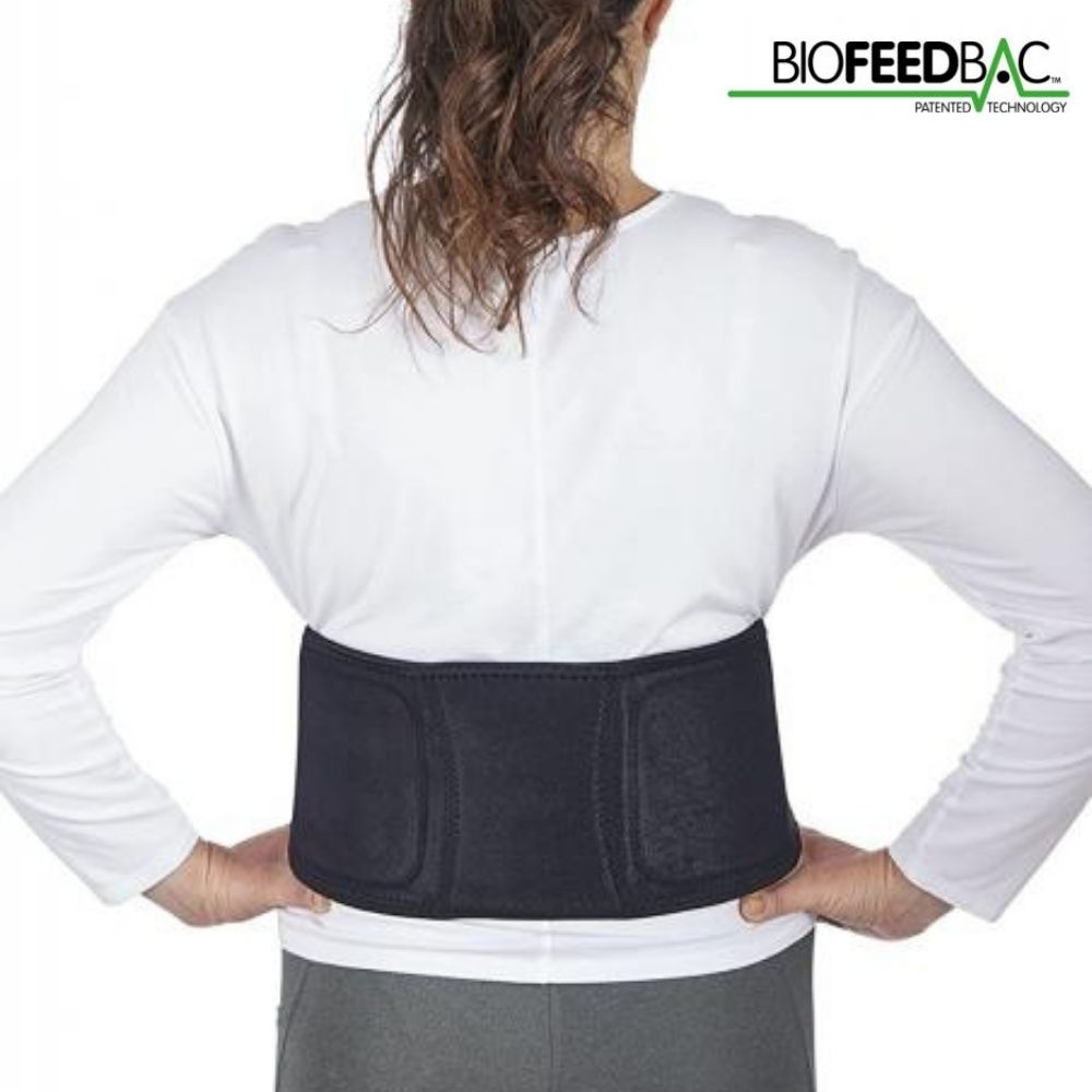 Biofeedback back support belt เข็มขัดรัดเอว สายรัดพยุงหลัง เข็มขัดพยุง ...