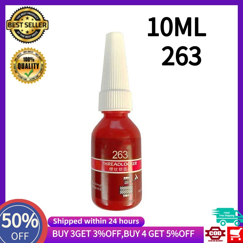 10ml Threadlocker 242/243/263/222/271 Blue Liquid Fluorescent ...