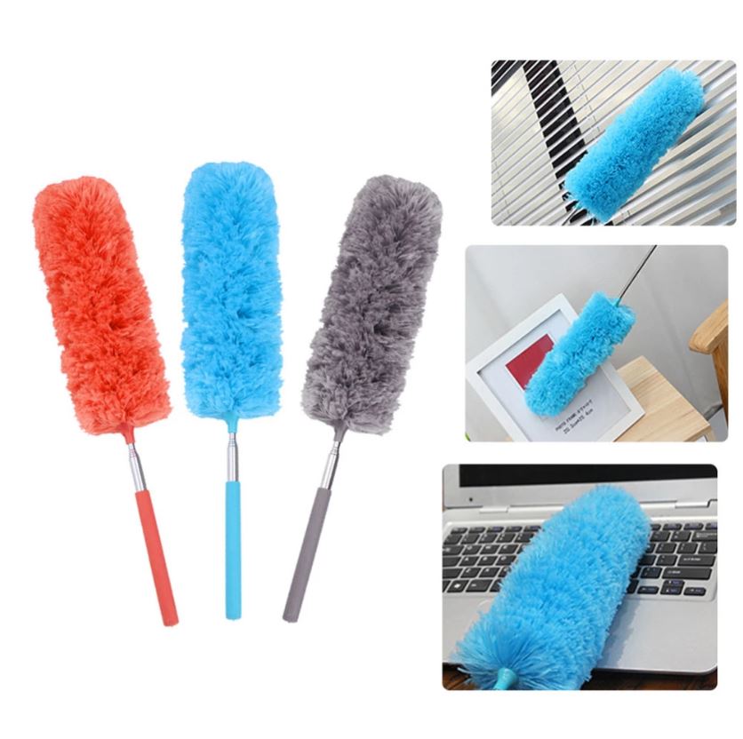 Feather Duster, Washable Anti Static Duster with Soft Microfiber for ...
