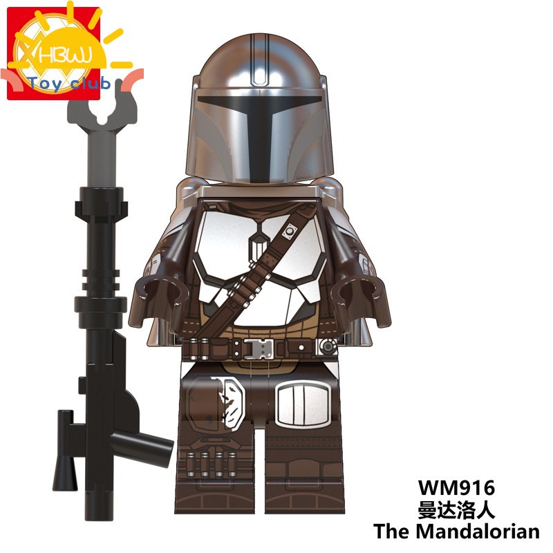 HowarBess The Mandalorian Mini Figures Star Wars Minifigures Toys ...