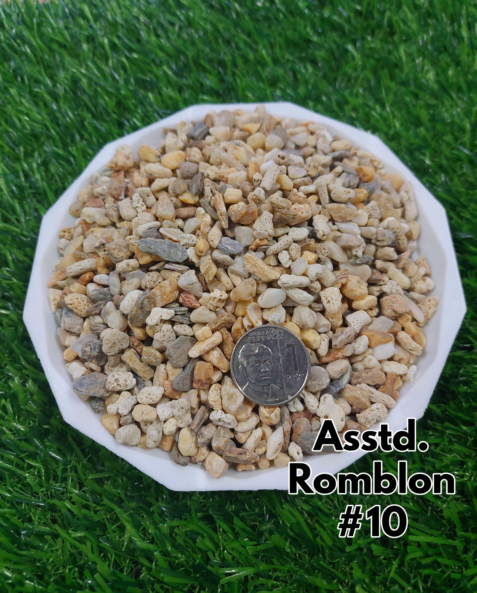 1KG ASSORTED ROMBLON PEBBLES | Gardening Pebbles | Aquarium Pebbles ...