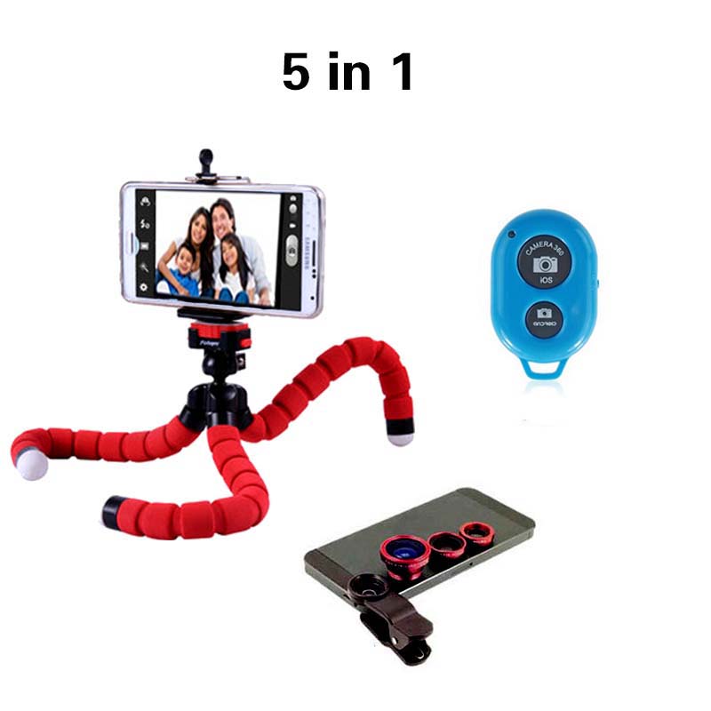 【Top-Rated Product】Universal 5in1 Camera Kit Fisheye Lens Wide Angle ...