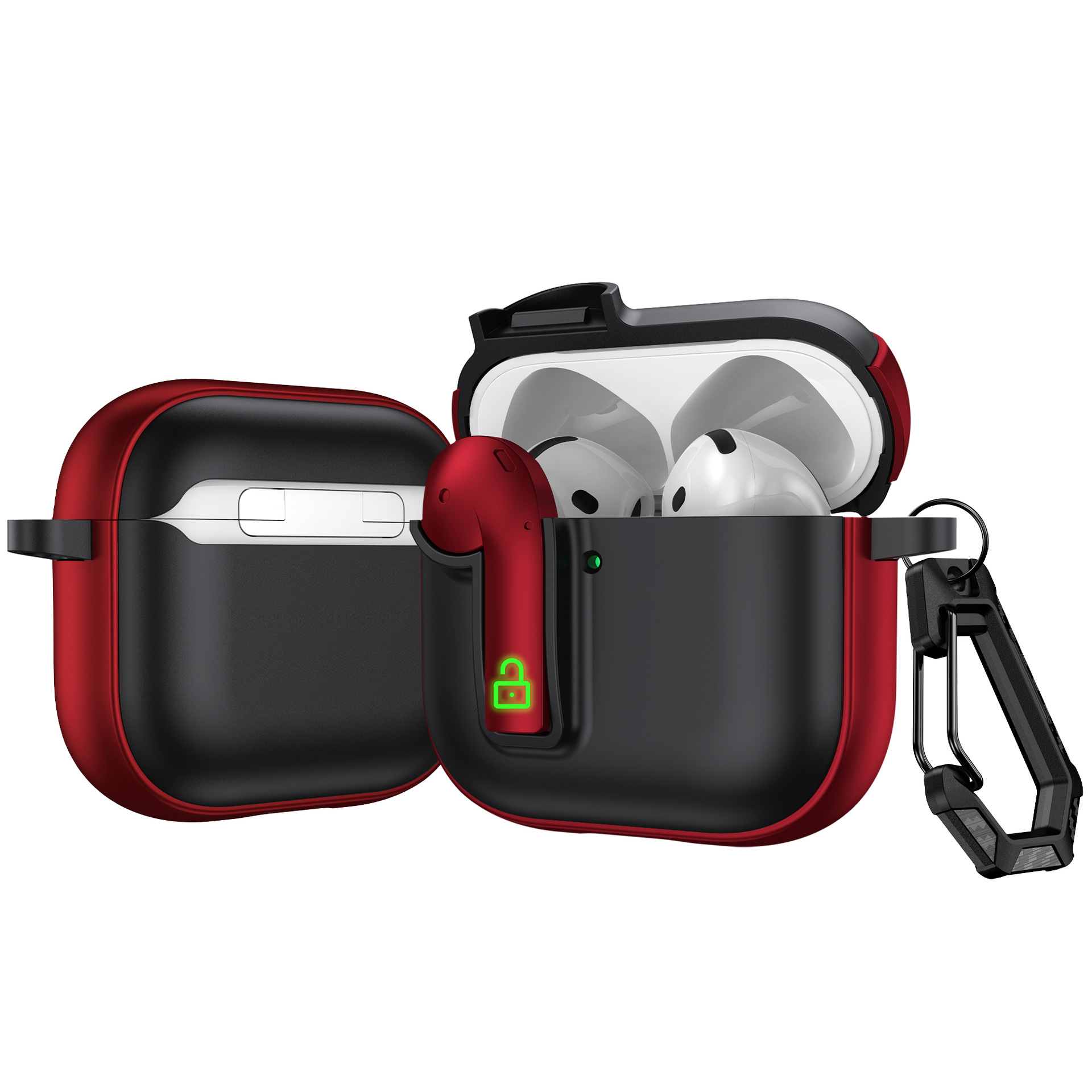 Airpods Pro 2 Case,Secure Lock Case with Cleaner kit, Earpods Case ...