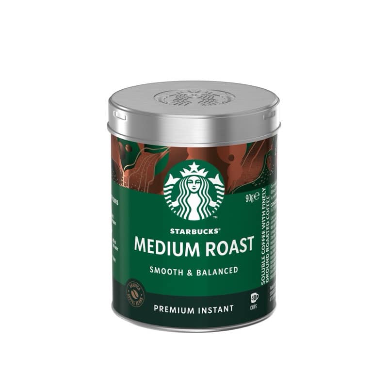 Original STARBUCKS® Medium Roast Premium Instant Coffee, 90g/Tin | Shop ...
