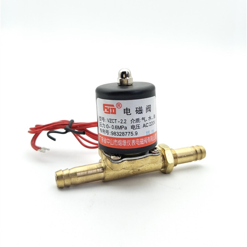 Vzct-2.2 Dc24v Ac220v วาล์ว Solenoid 2 Way 0-0.6mpa สำหรับอาร์กอน Arc ...