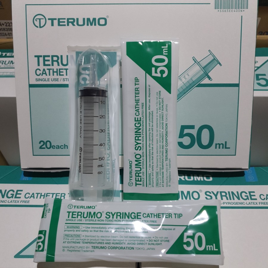 Catheter Tip 50cc Terumo Spuit 50 cc Syringe 50ml | Lazada Indonesia