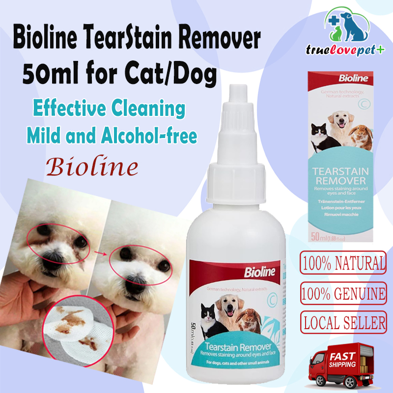 Bioline Tears Stain Remover Eye Drop Tear Drop Dog Eye Drop Pet Eye ...