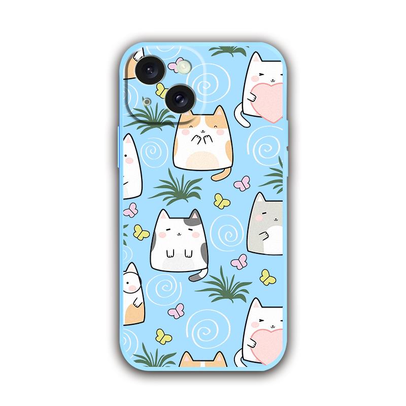 protective Durable Phone Case For iphone15 Solid color Waterproof TPU ...