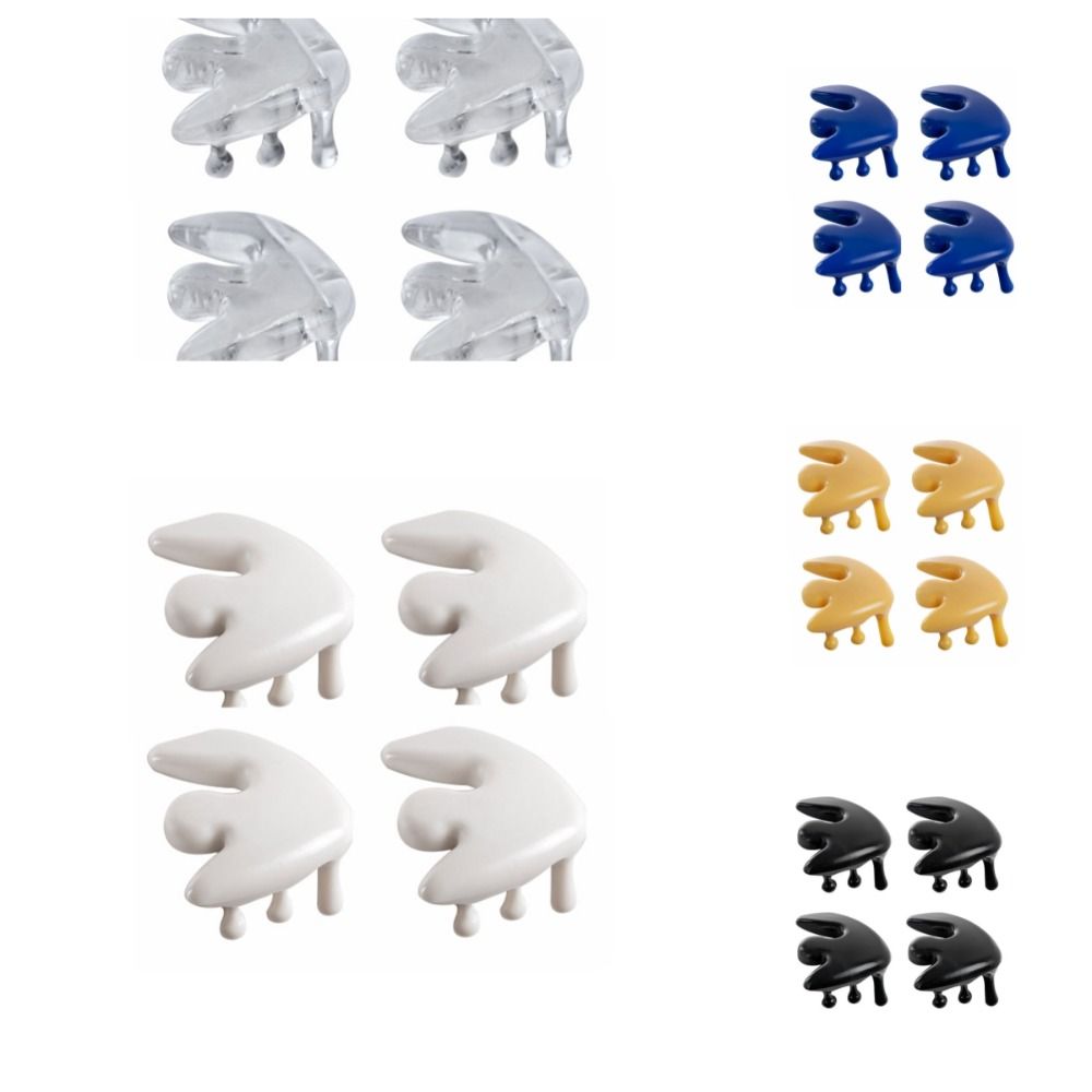 4pcs/set Silicone Children Anticollision Guards Drop Shape Protector ...