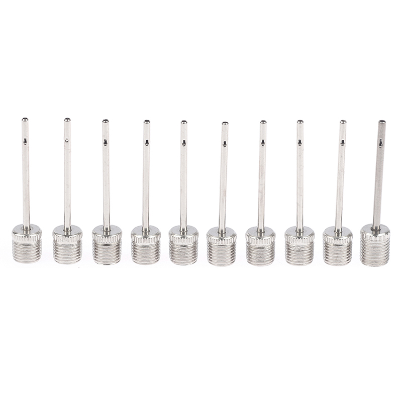 Bizzy 10PCS Stainless Steel Pump Pin Sports Ball Inflating Pump Needle ...