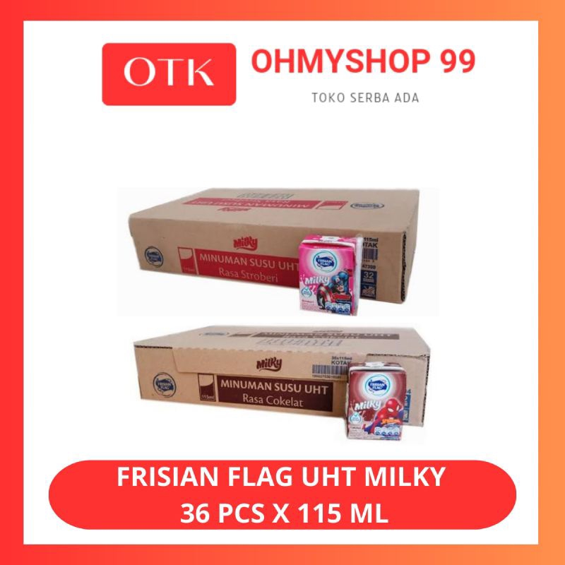 Frisian Flag Susu UHT Milky 115ml - 1 Dus | Lazada Indonesia